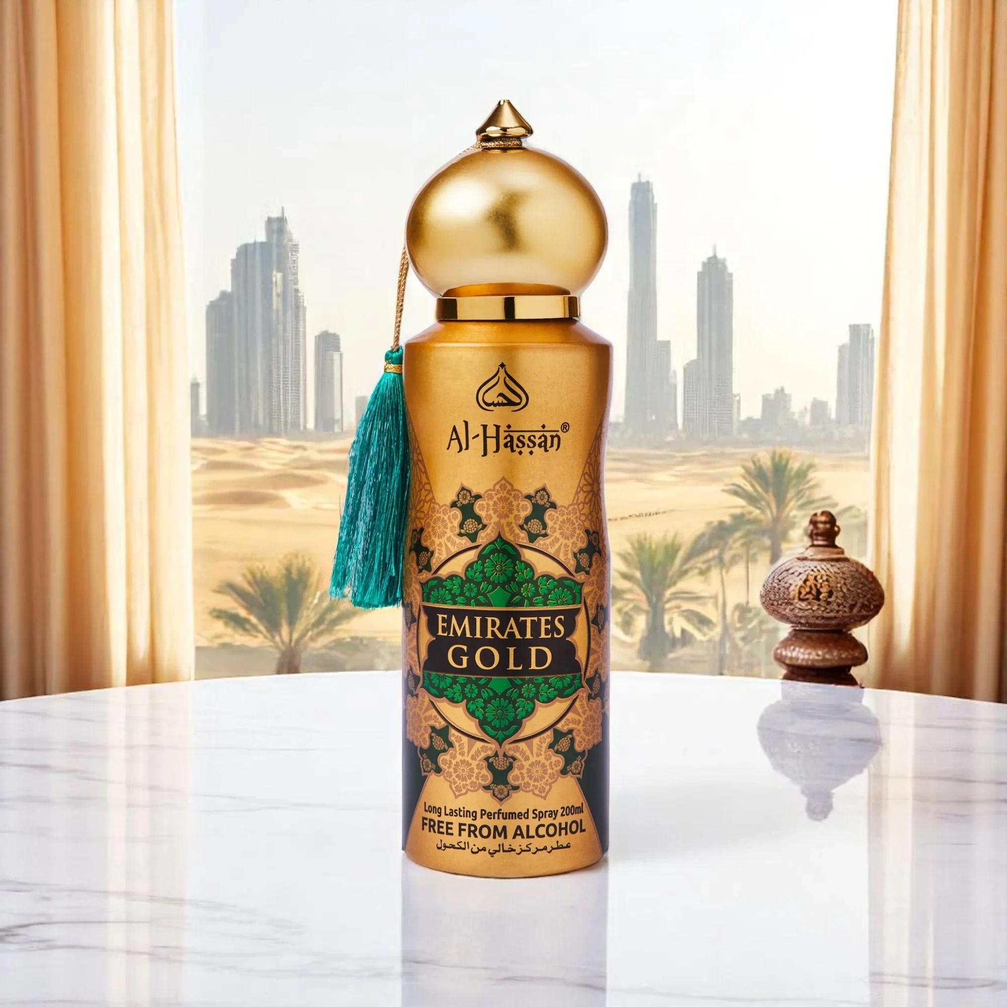 Emirates Gold – Luxury Alcohol-Free Long-Lasting Perfume Spray 200ml